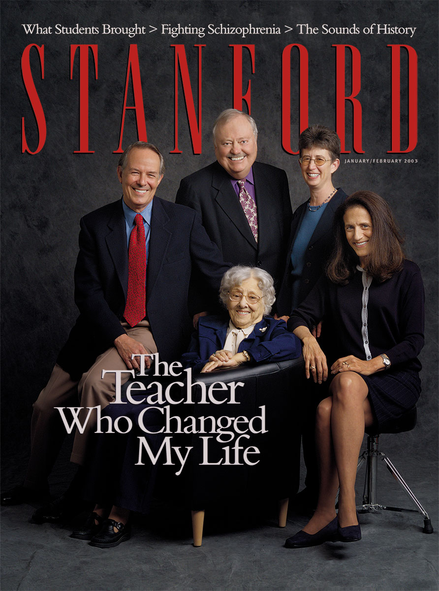 January/February 2003 | STANFORD magazine